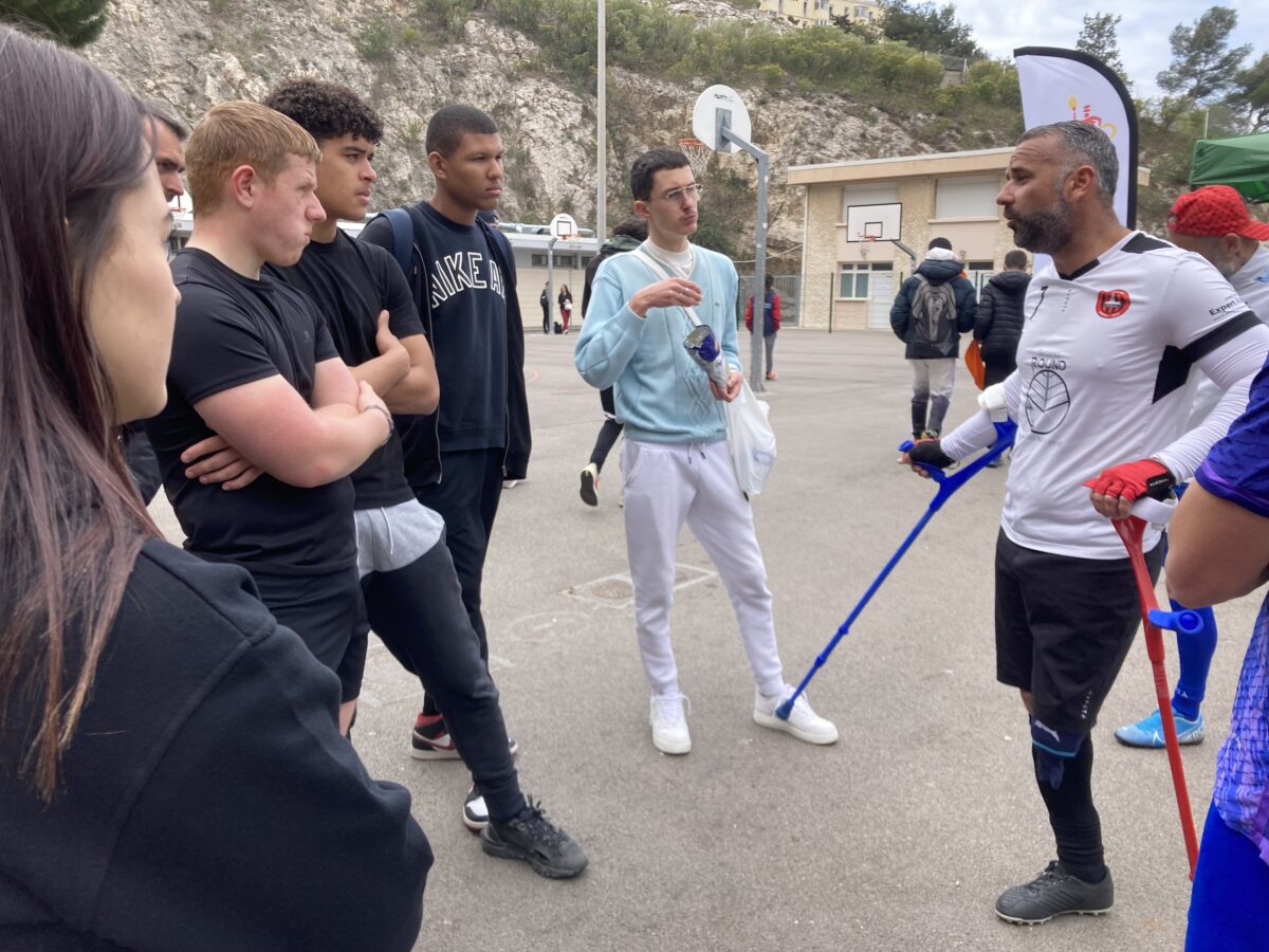 Marseille : merveilleuse leçon de vie pour 500 élèves - M24 Sport Santé